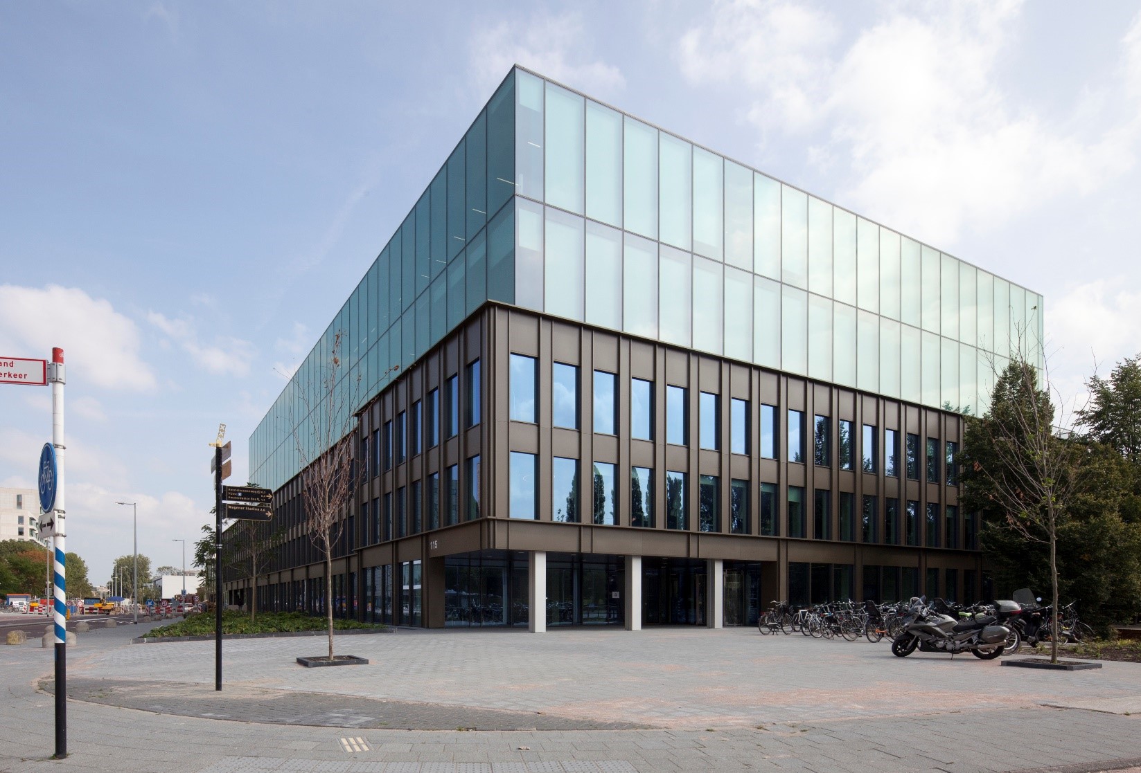 Gevelbouw project EDGE Olympic eerste gebouw met WELL Platinum - Hermeta